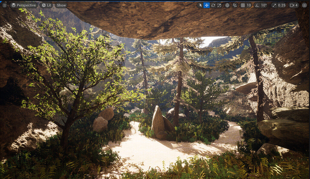 My Unreal Environment Design Screenshots - Show - GameDev.tv