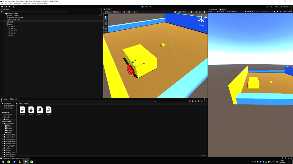 My box goes through walls and other objects - Ask - GameDev.tv