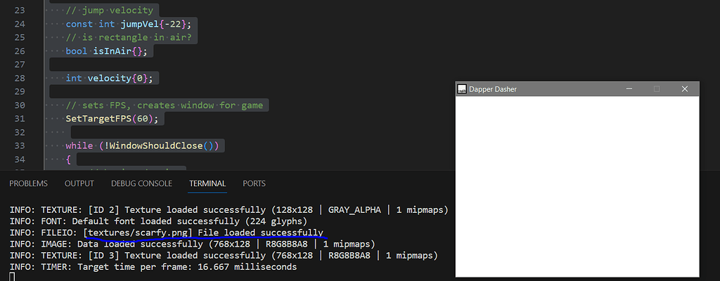 Drawing From Sprite Sheets - Texture2D scarfy = LoadTexture - Ask - GameDev.tv