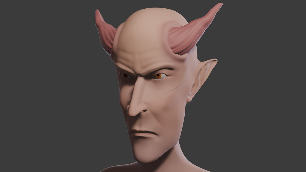 Evil Character Sculpt - Show - GameDev.tv