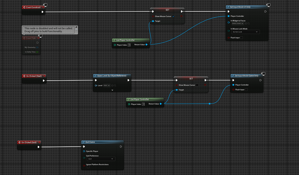 Toon Tank main menu problem - Ask - GameDev.tv