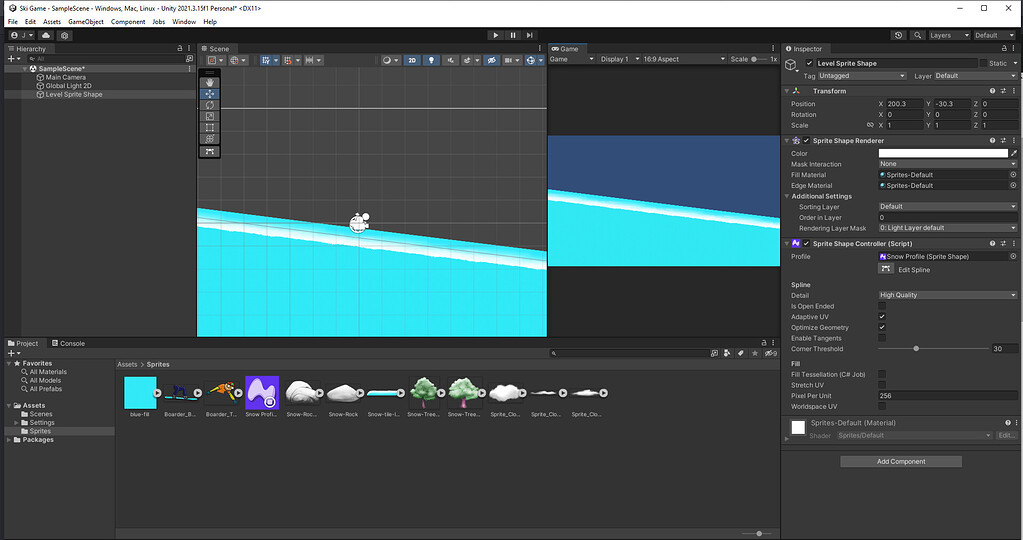 Sprite in sprite shape is facing the wrong direction - Ask - GameDev.tv