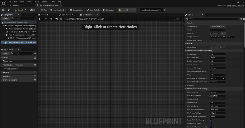 Player character won't move - Ask - GameDev.tv