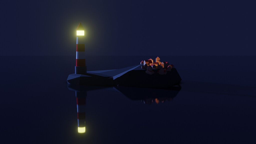 Final LightHouse Render - Show - GameDev.tv