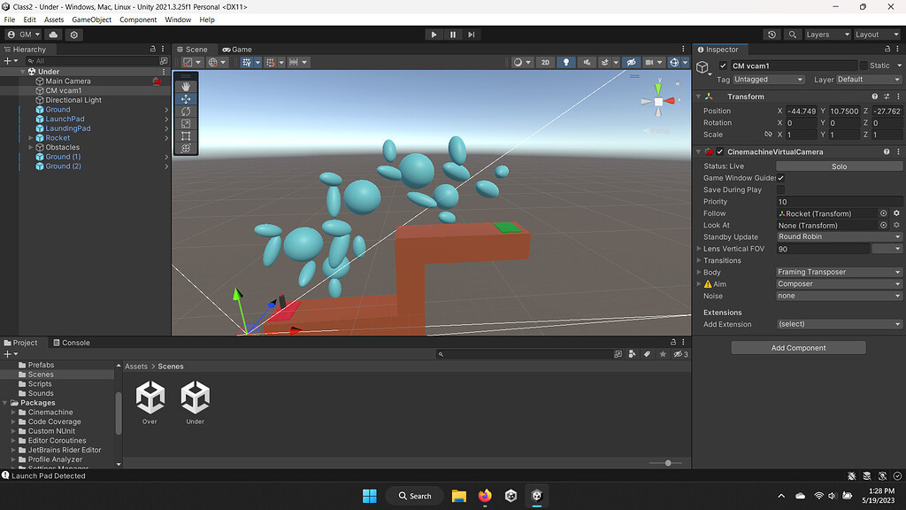 Blur / shaking when rotating with Cinemachine - Ask - GameDev.tv