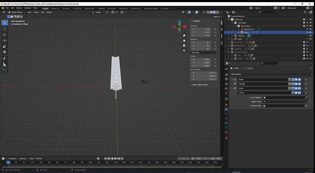 Trouble with wrapping array around a bezier circle - Ask - GameDev.tv