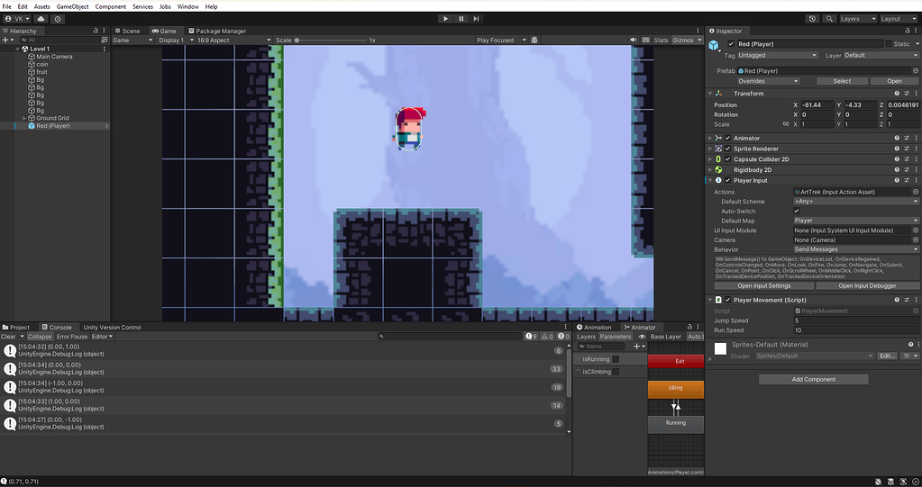 Jump button not working - Ask - GameDev.tv