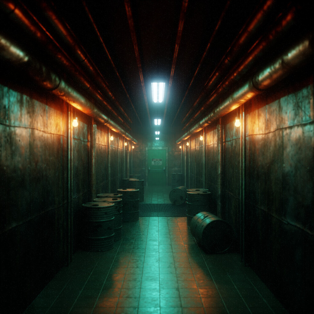 Spooky corridor - Show - GameDev.tv