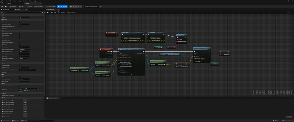 Blueprint code not working correctly - Ask - GameDev.tv