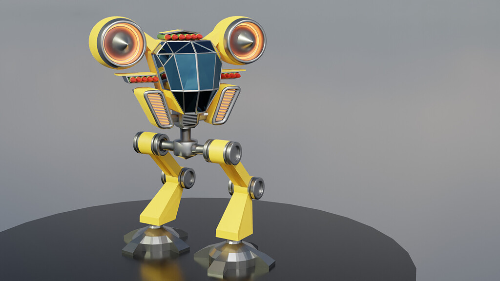 Finished Mech - Show - GameDev.tv