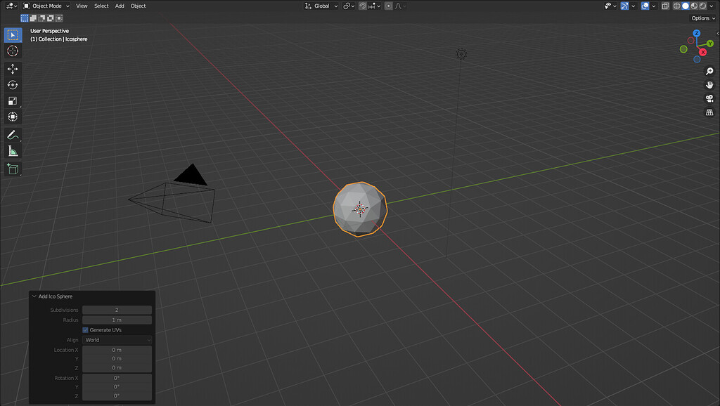 Changed to Blender 3.5, cannot set properties when creating a mesh - Ask - GameDev.tv