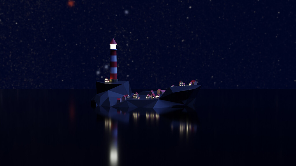 Final Lighthouse Render - Show - GameDev.tv
