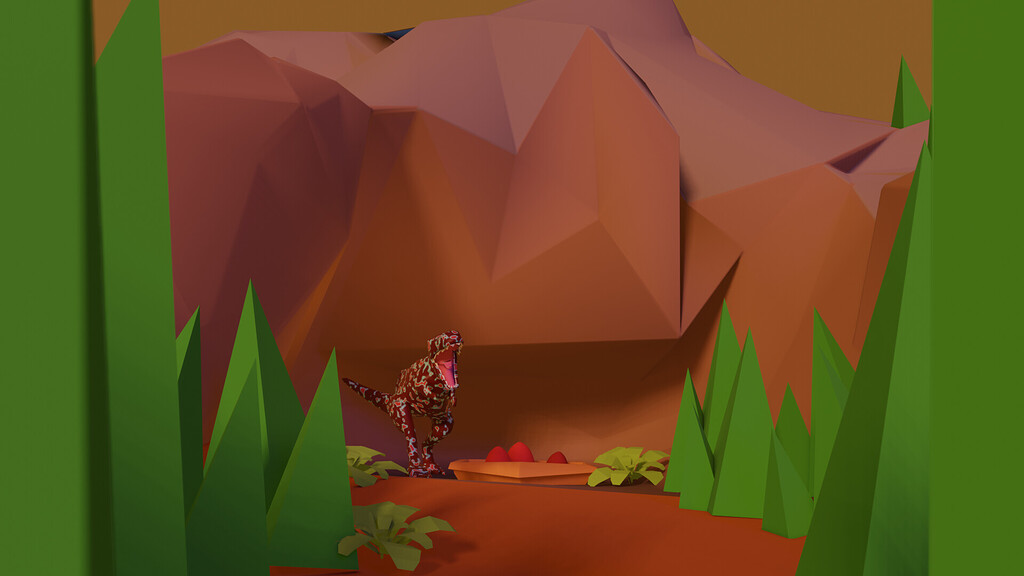 T-rex Cave - Show - GameDev.tv