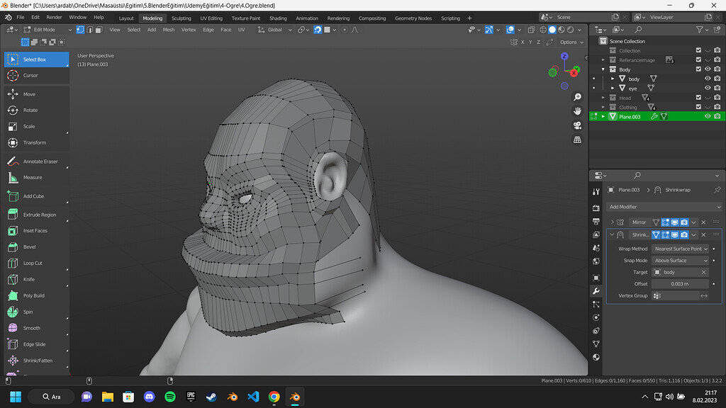 Manuel Retopolgy - Ask - GameDev.tv