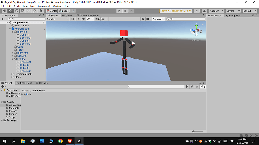 Rigging in unity - Show - GameDev.tv
