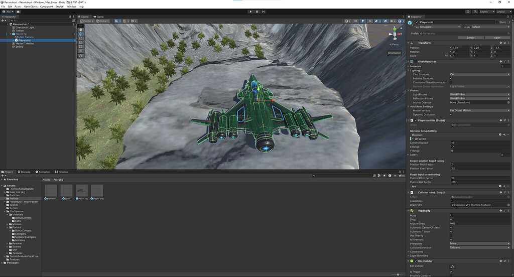 My mesh renderer is not working - Ask - GameDev.tv