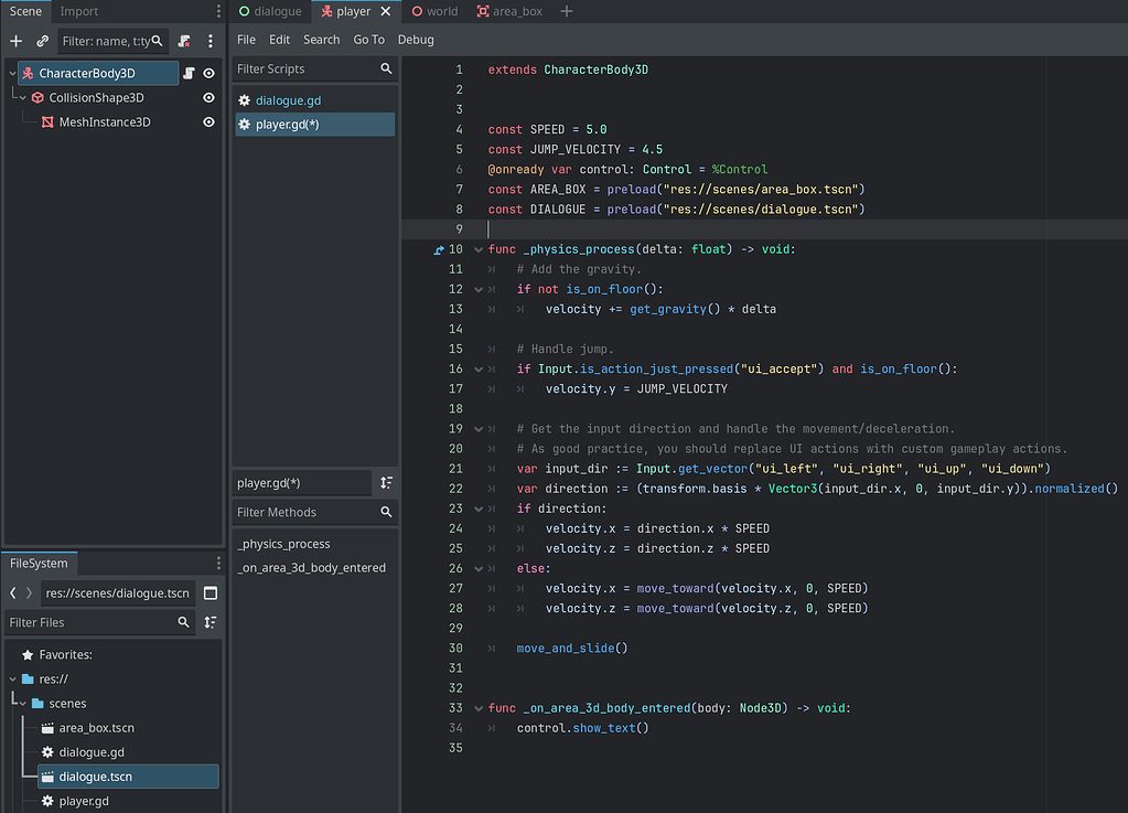 Area 3D Box Interaction - Ask - GameDev.tv