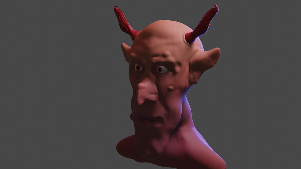 My model Diablito - Show - GameDev.tv