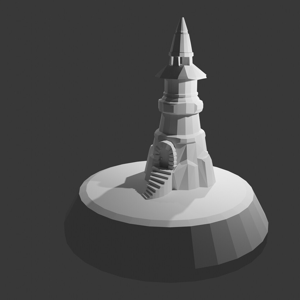 Tower texture tutorial - my progress so far - Show - GameDev.tv