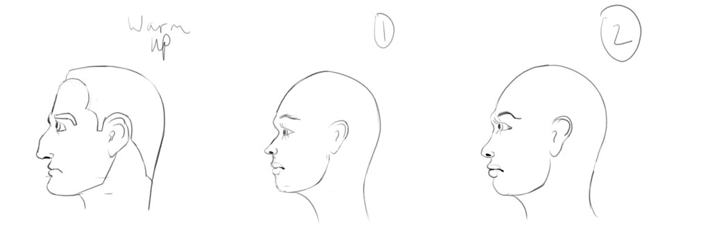 Female Faces Side View - Show - GameDev.tv