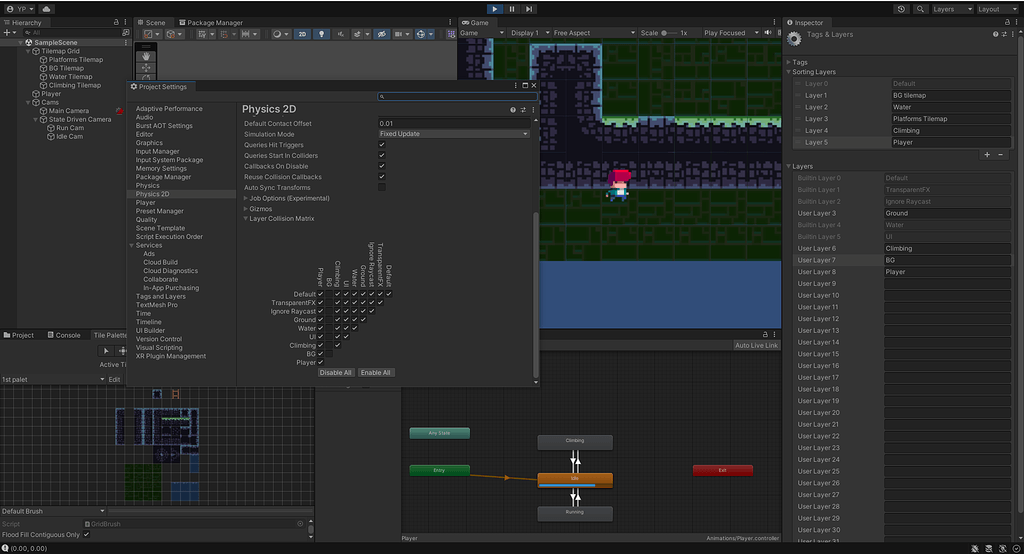 Layer setup issue? - Ask - GameDev.tv
