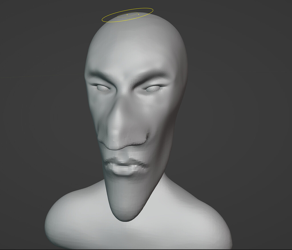 Sculpt head progress - Talk - GameDev.tv