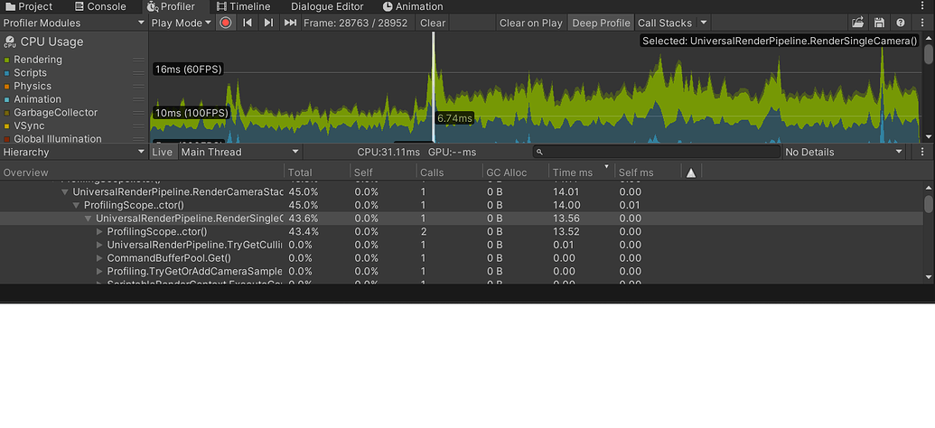 Need help profiling! - Ask - GameDev.tv
