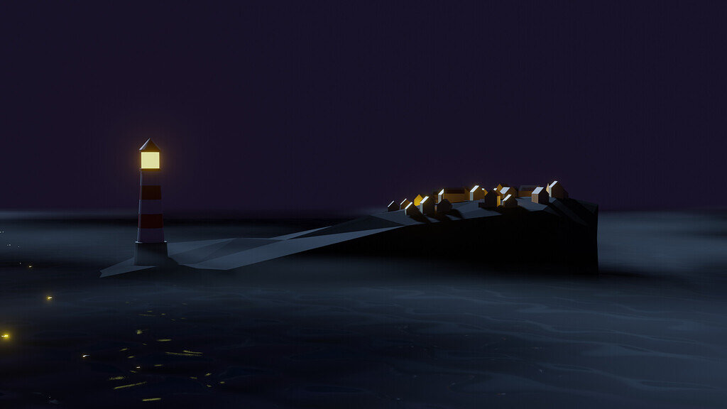 Every lighthouse needs a little fog - Show - GameDev.tv