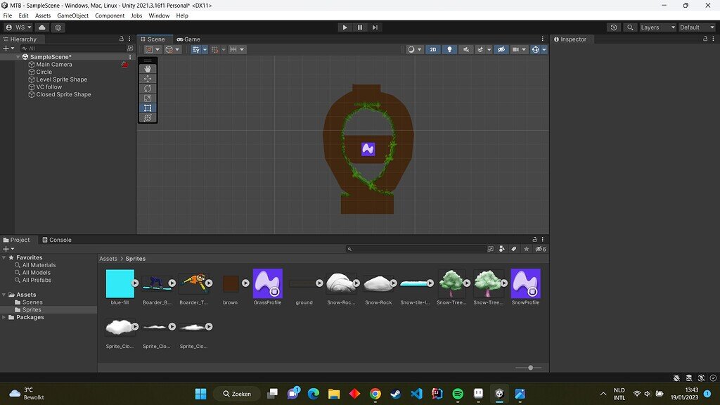 Sprite shape bug - Ask - GameDev.tv