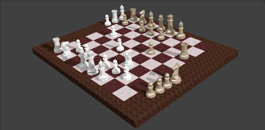 Chess board scene render - Talk - GameDev.tv