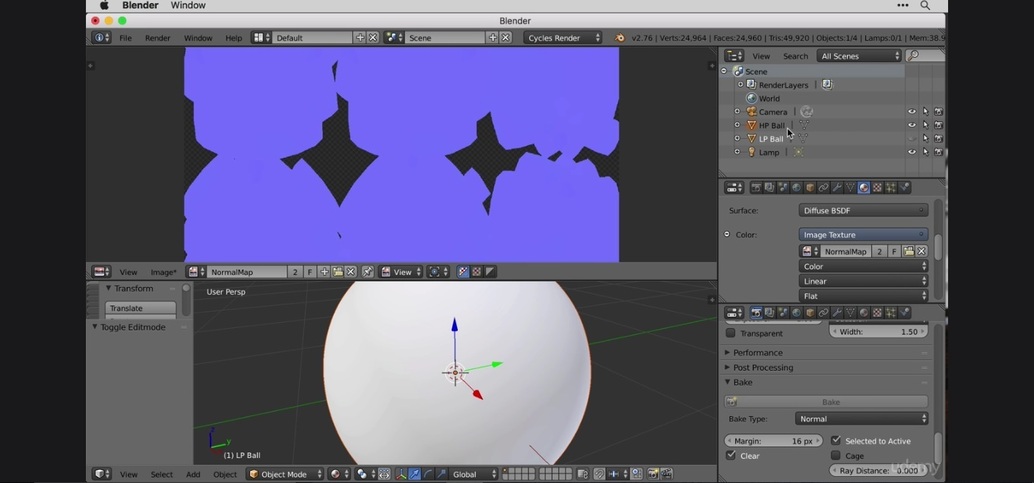 [Problem] Problem baking normal map - Talk - GameDev.tv