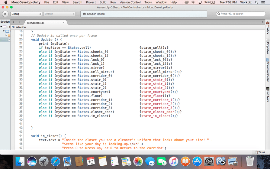 Text101 script error - Talk - GameDev.tv