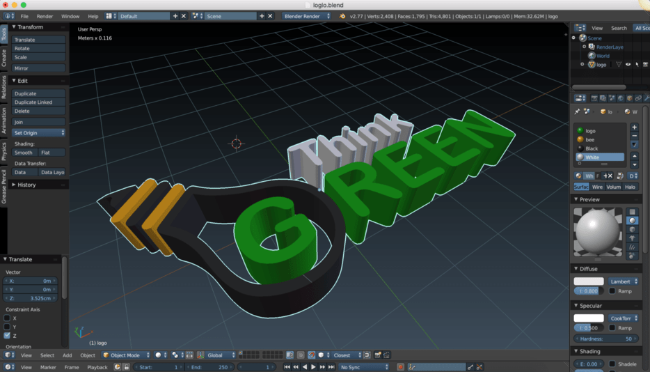 Logo finally rendered! - Show - GameDev.tv
