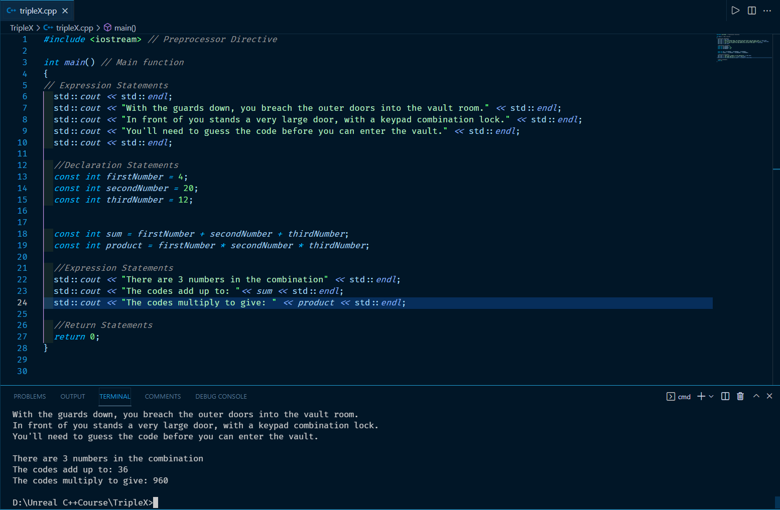 TripleX Code Progress - Show - GameDev.tv