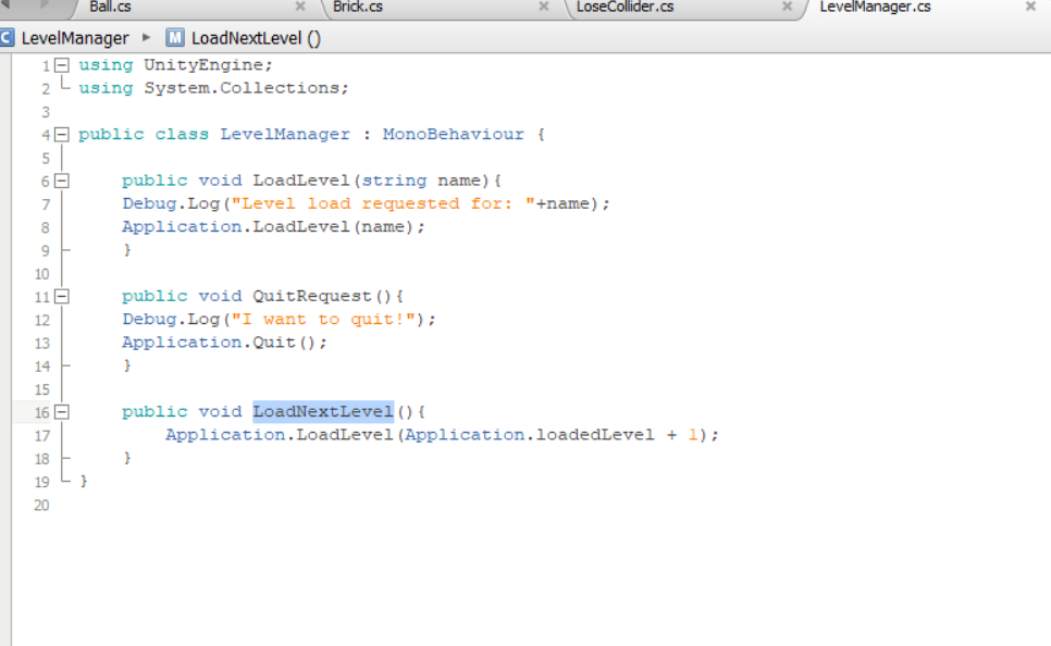 NullReferenceException: Object reference not set to an instance of an object - Ask - GameDev.tv