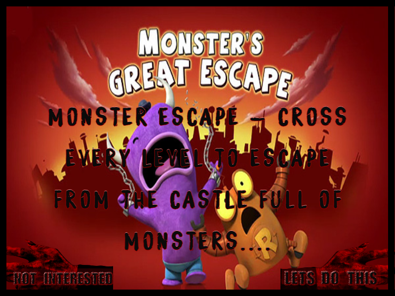 Monster Escape- Complete levels to escape from monsters! - Show ...