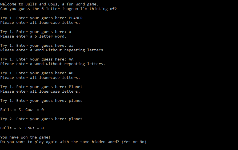 My Helper Method IsLowerCase() - Ask - GameDev.tv