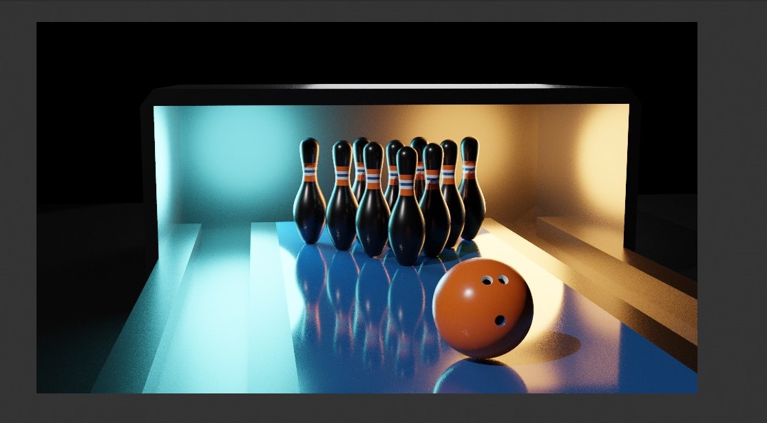 Bowling scene - Show - GameDev.tv