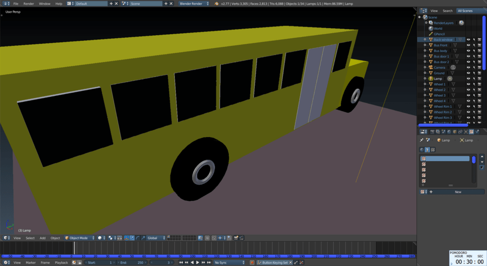 Section 1 - low poly mesh - bus practice! - Talk - GameDev.tv