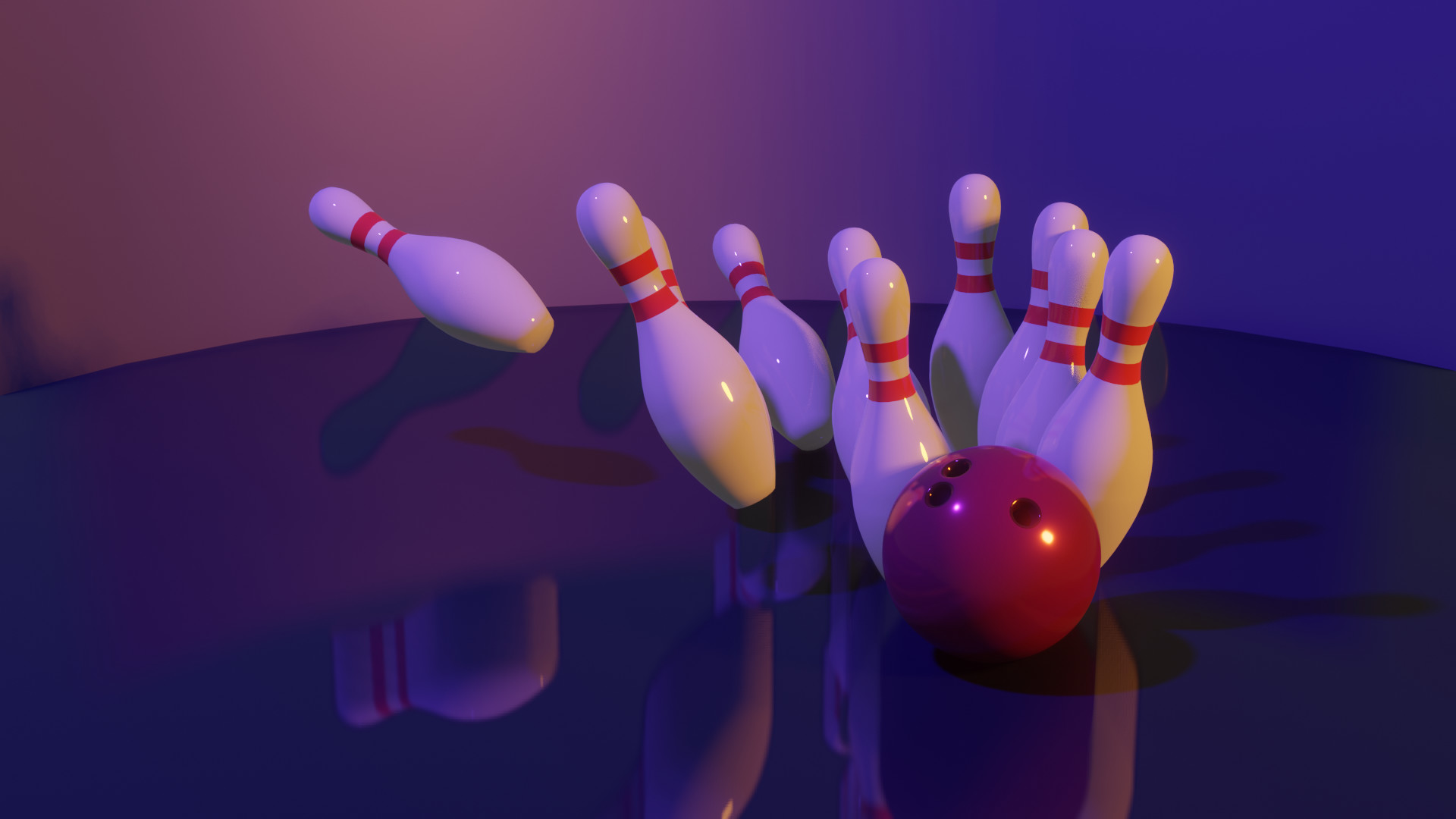 Final Bowling smash scene - Show - GameDev.tv