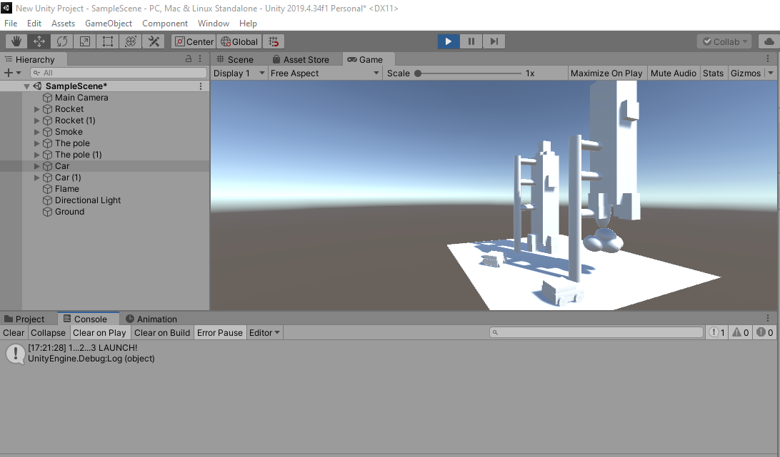 My first script - Show - GameDev.tv