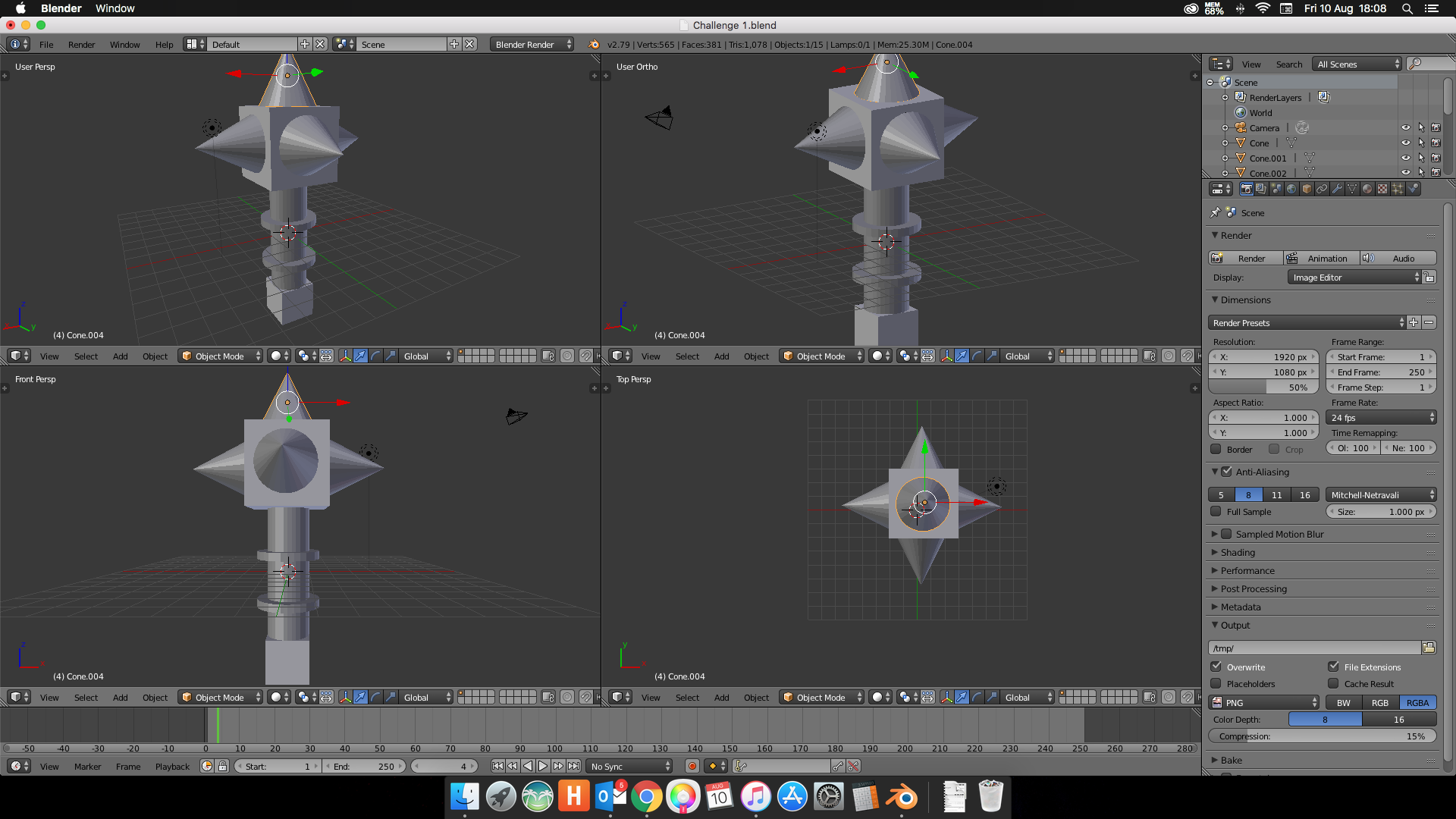 Basic Object Transformation Screenshot - Talk - GameDev.tv