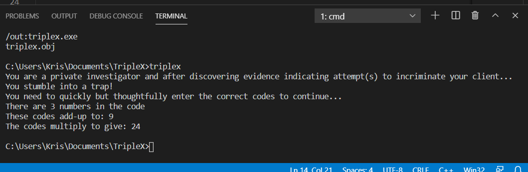TripleX Terminal Screenshot Showcase - Show - GameDev.tv