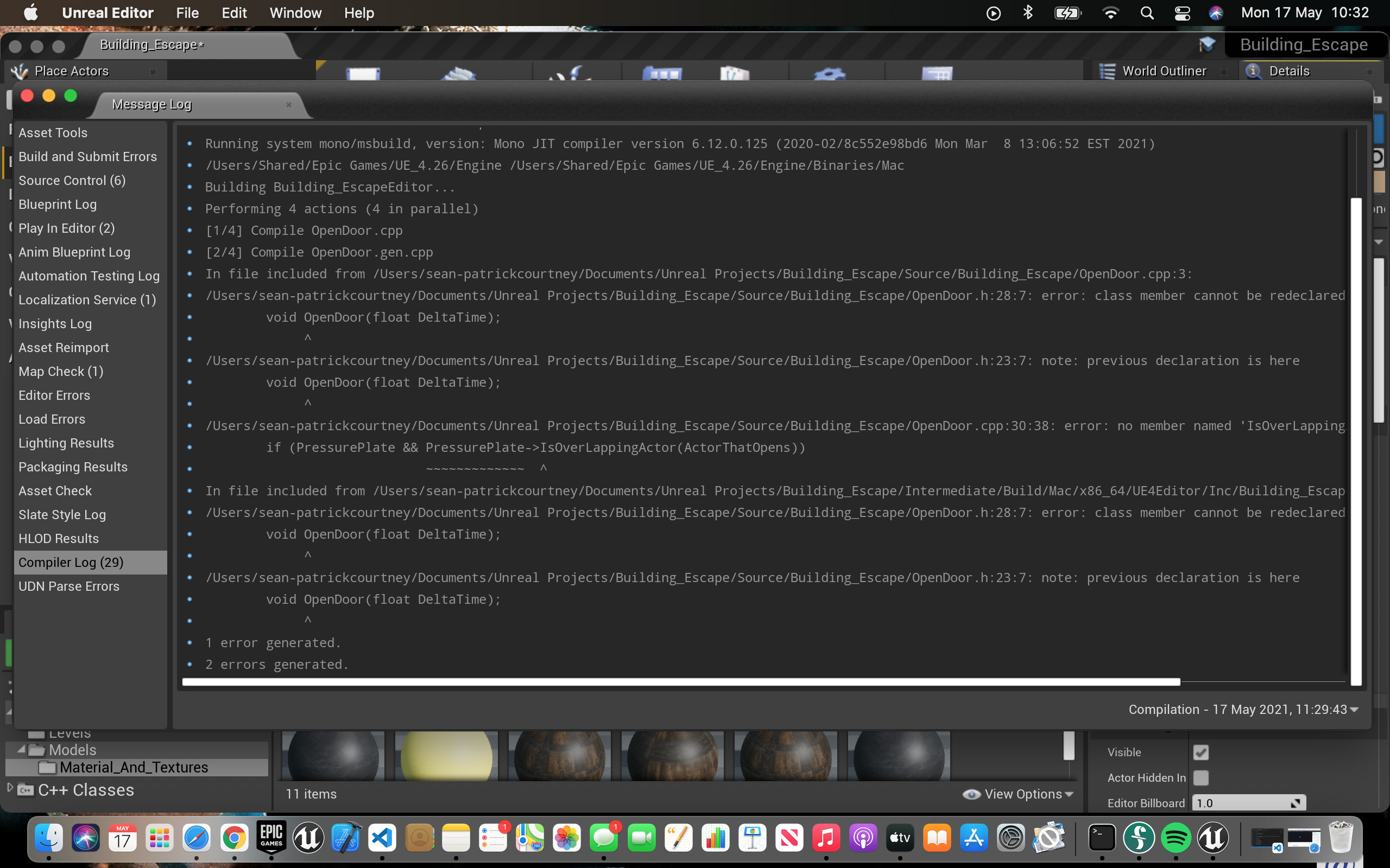 Issue with Unreal and VSCode - Ask - GameDev.tv