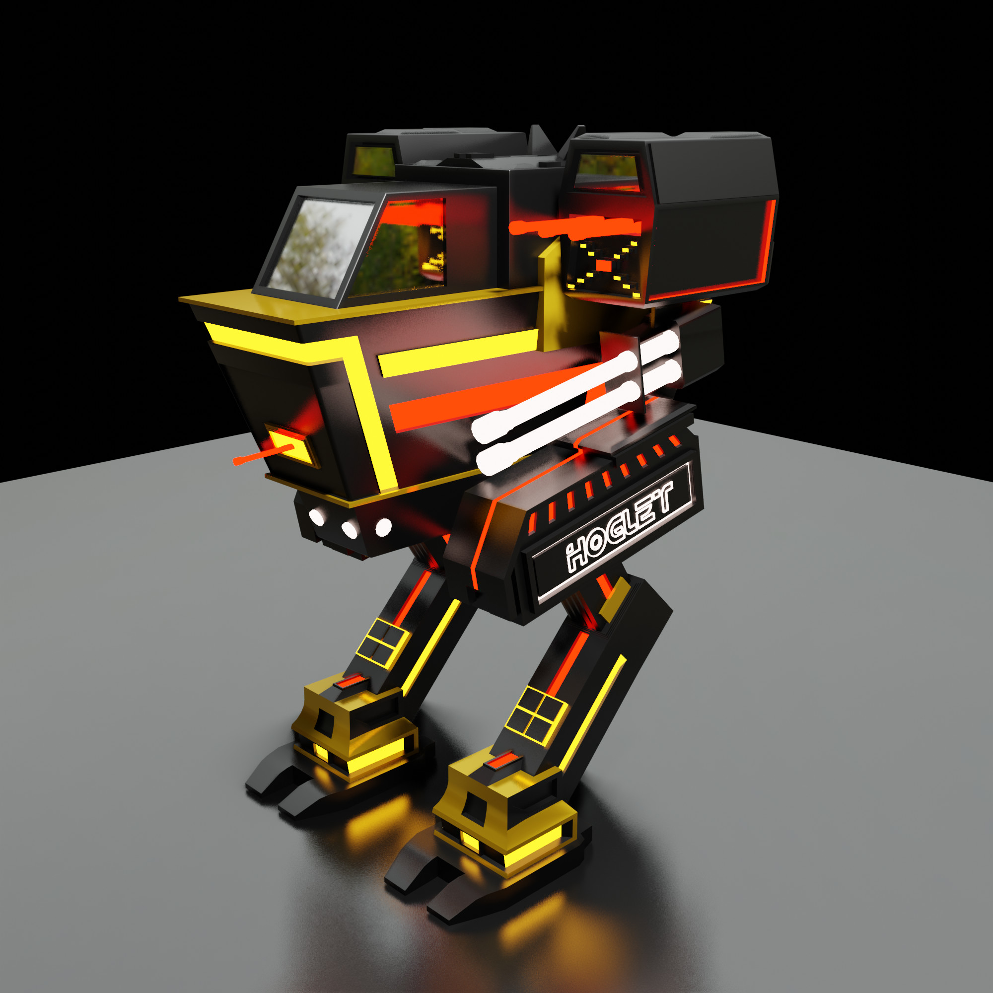 My first mech the cyber mech punk h0glet - Show - GameDev.tv