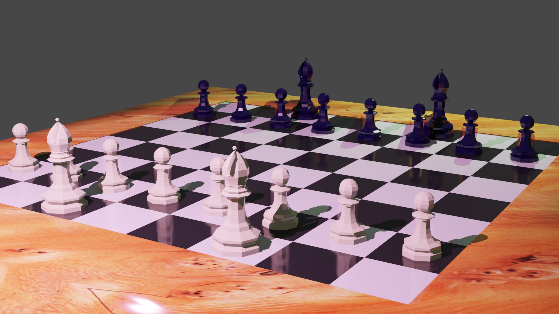 Chess set with mapped textures - Show - GameDev.tv