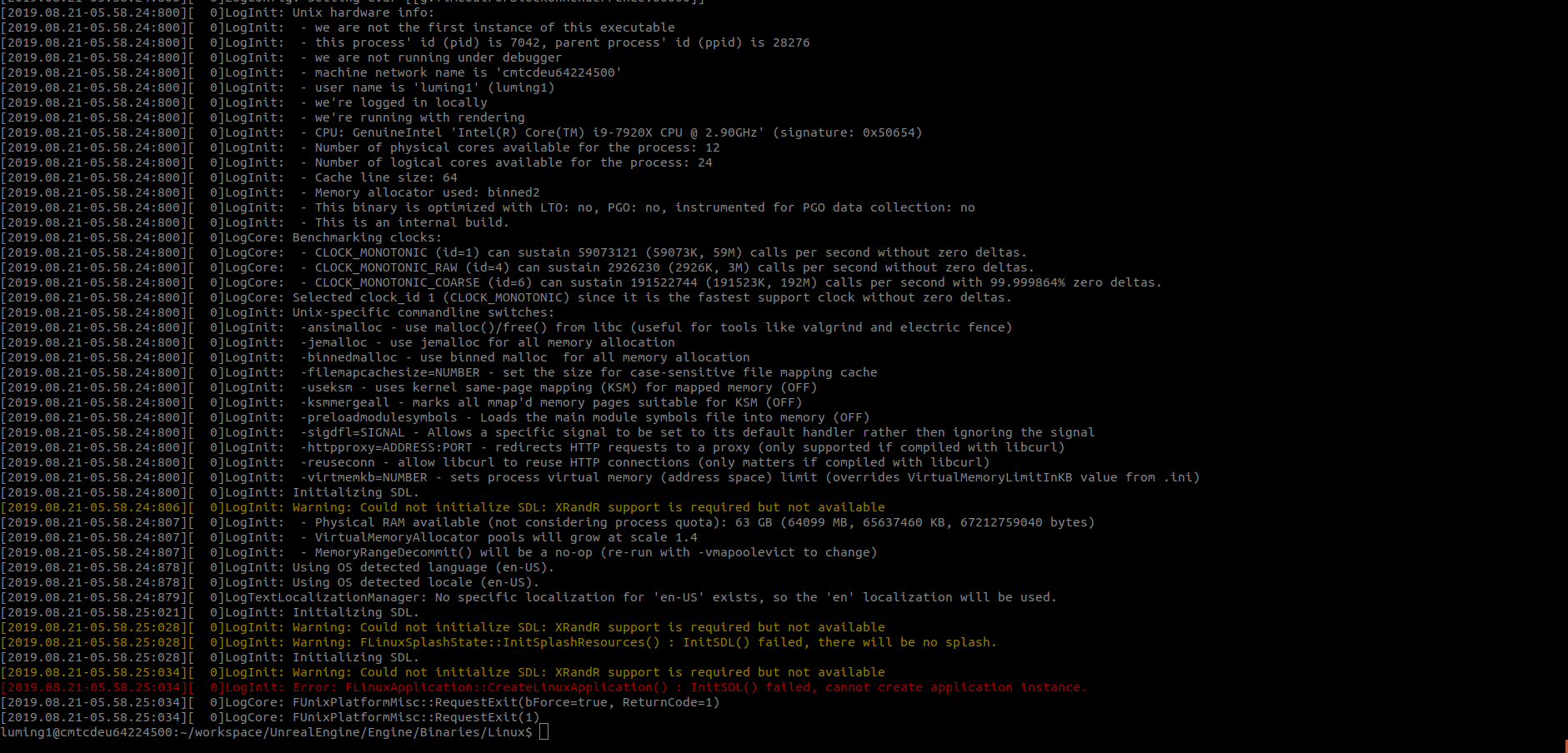 Unreal 4.22.3 cannot be started - Ask - GameDev.tv