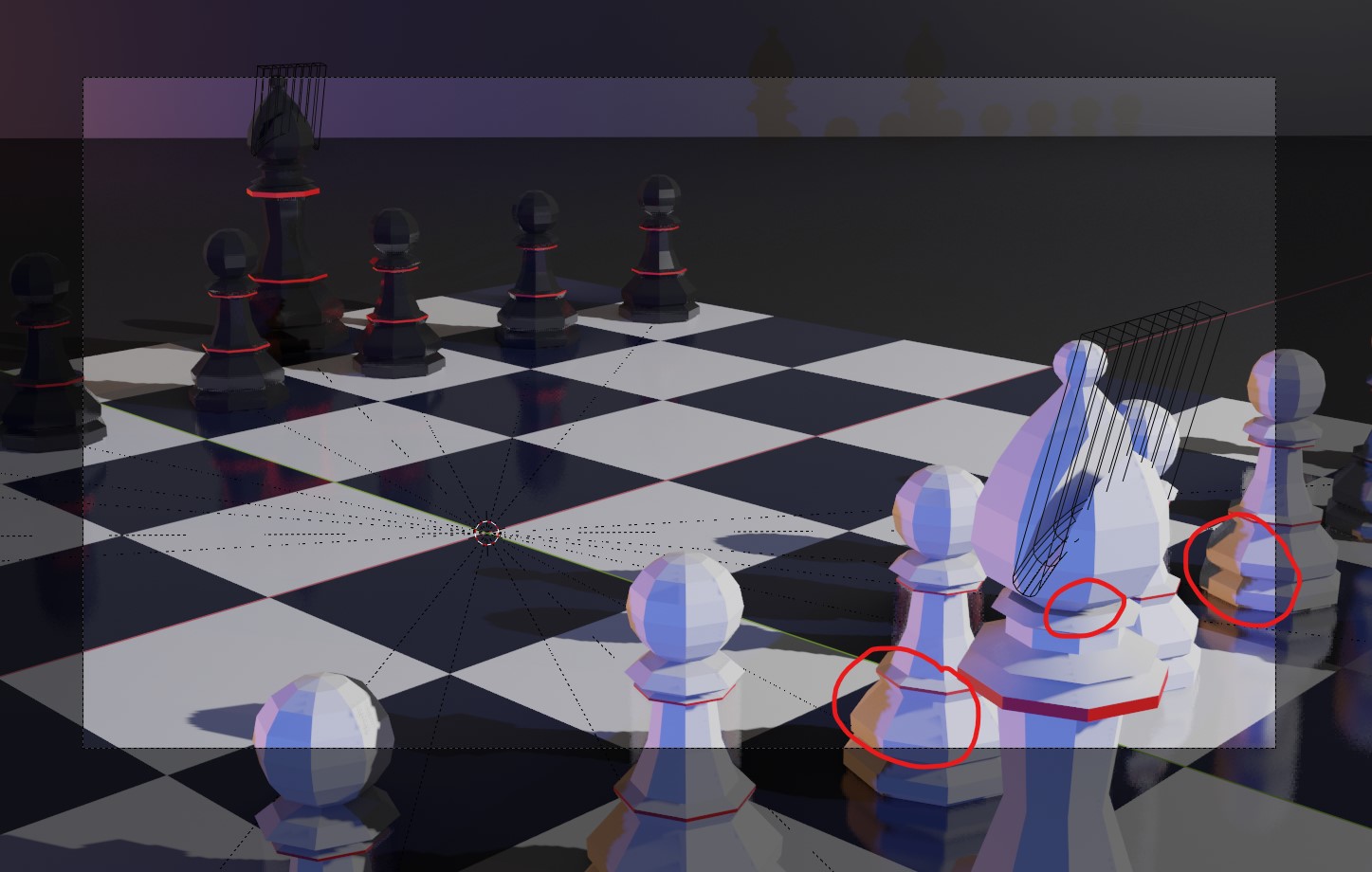 Need help with jagged shadows in eevee - Show - GameDev.tv