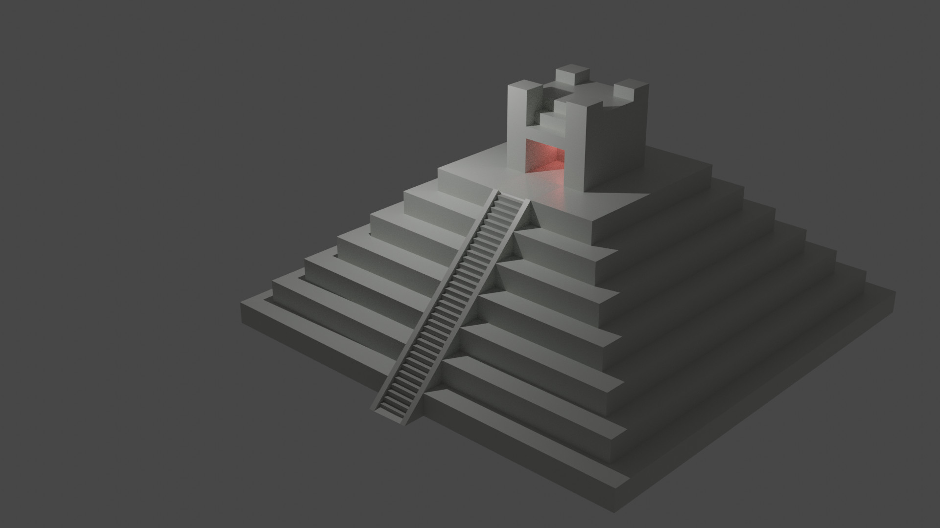 My first model: Mayan Pyramid - Show - GameDev.tv