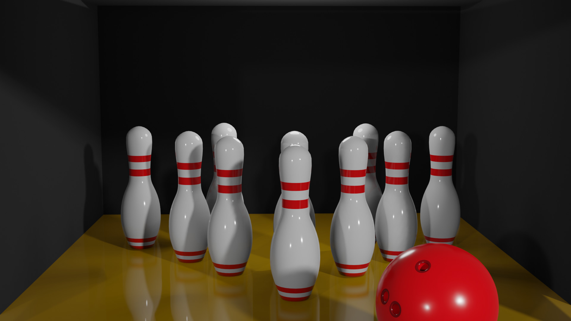 Rerendered bowling scene - Show - GameDev.tv